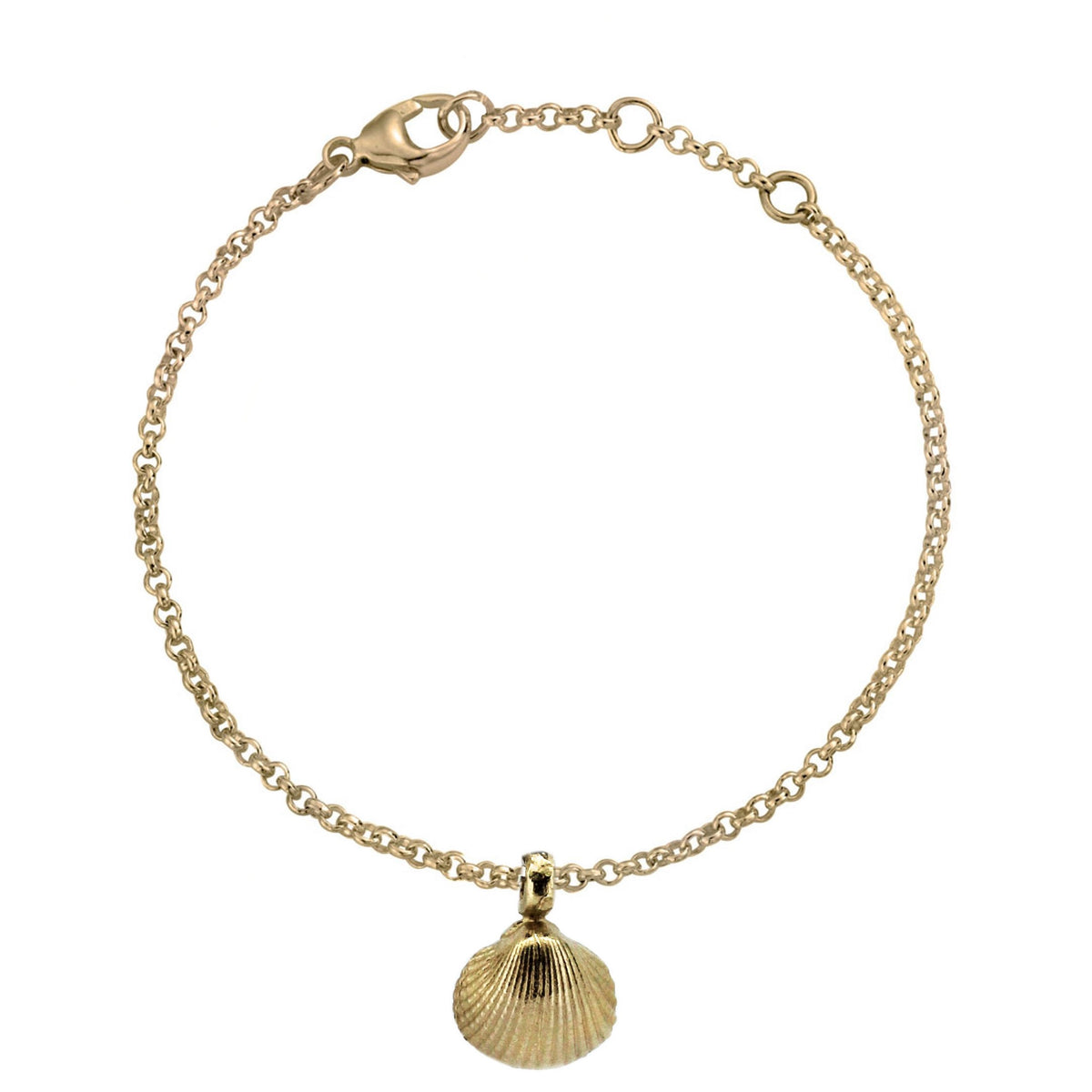 Gold Shell Bracelet – Skinny Wrists